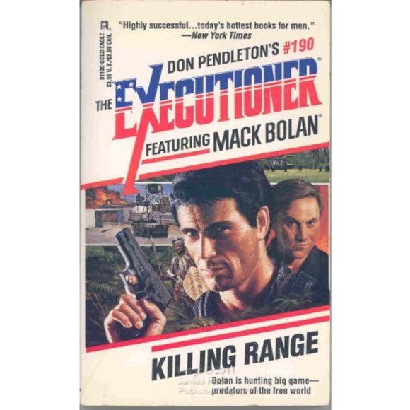 Gold Eagle | Other | Killing Range The Executioner 9 Mack Bolan The ...